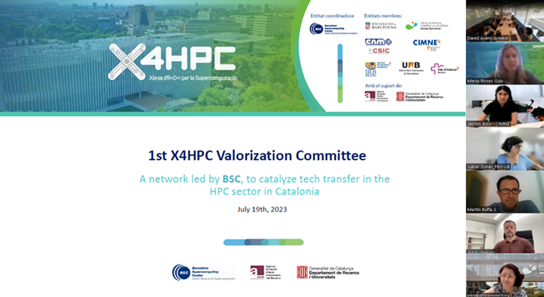 First Valorisation Committee - X4HPC